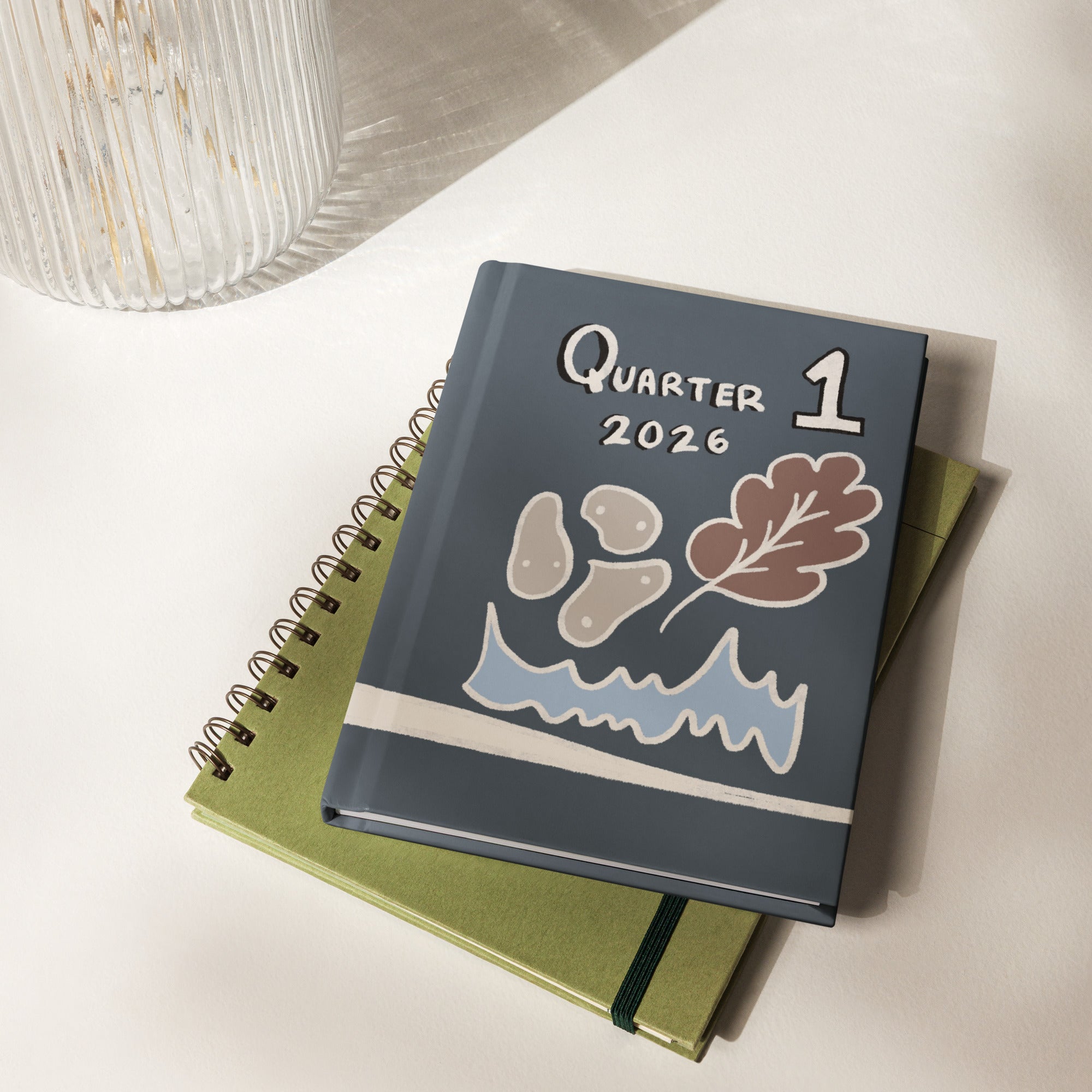 Hardcover Journal Quarter 1 2026 Edition – Bertha 88 Studio